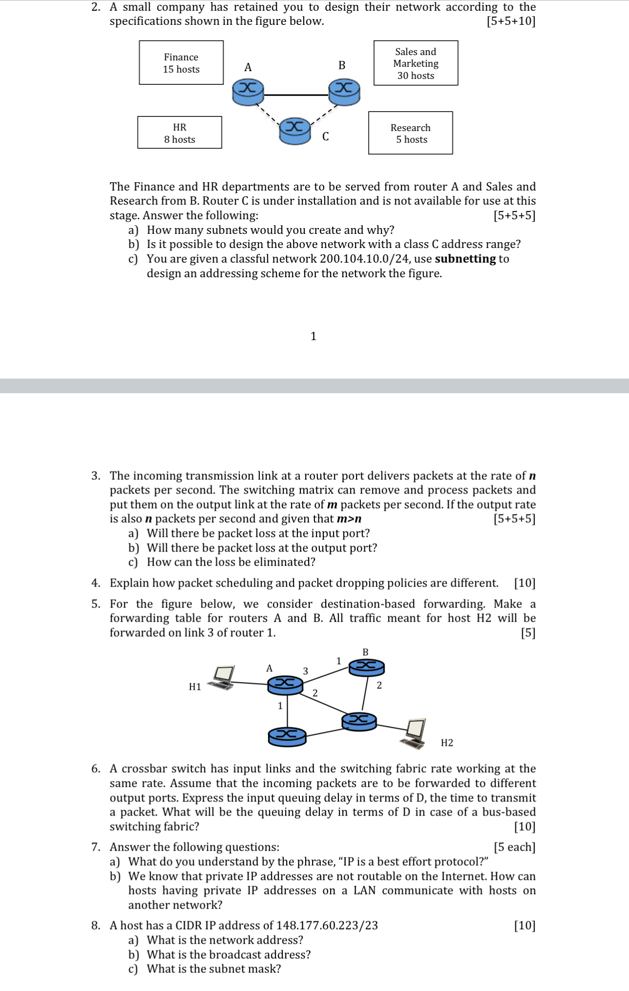 Solved Please answer all of them correct and completely | Chegg.com