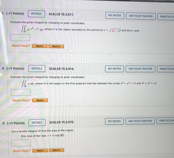 Solved 4. [-/1 Points] DETAILS SCALC8 15.3.011. MY NOTES ASK | Chegg.com