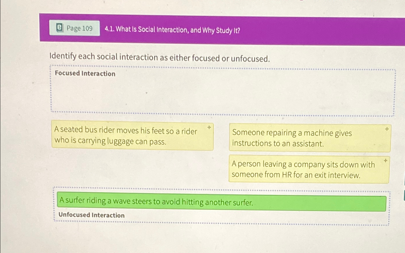 Solved 4.1. ﻿What is Social Interaction, and Why Study | Chegg.com