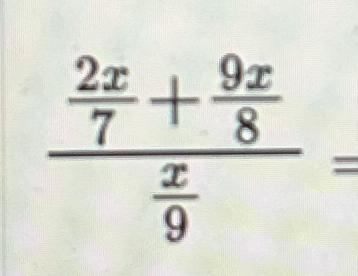 Solved 2x7+9x8X9= | Chegg.com