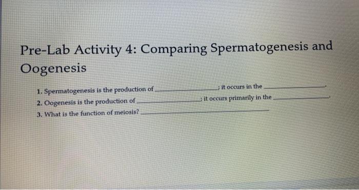 Solved Pre-Lab Activity 2: Examining Female Reproductive | Chegg.com Solved Pre-Lab Activity 2: Examining Female Reproductive | Chegg.com