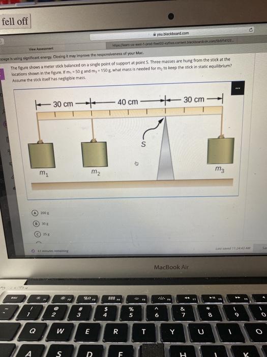 Solved fell off ysu.blackboard.com page is using significant | Chegg.com