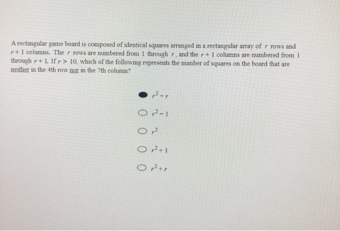 Solved A rectangular game board is composed of identical | Chegg.com