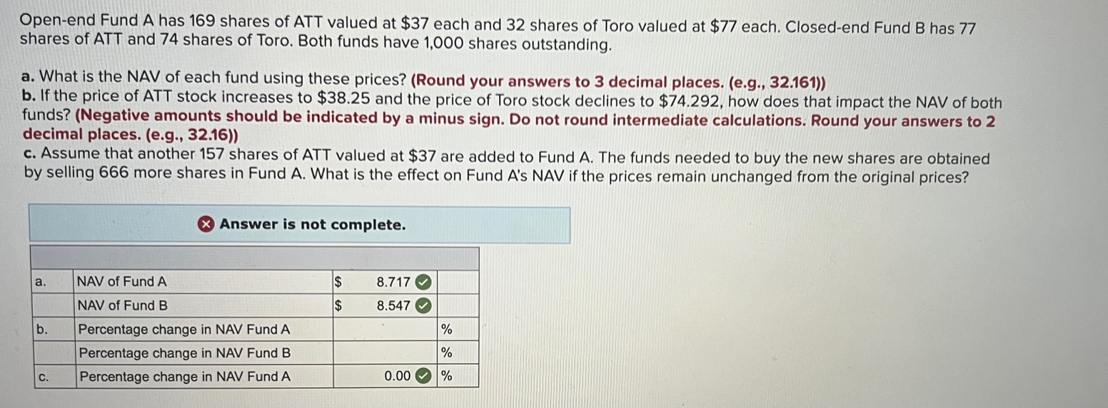 Solved Need the correct answers for part B. | Chegg.com