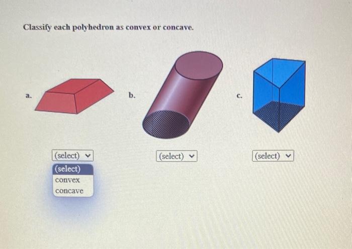 Solved Answer the following questions for this convex | Chegg.com
