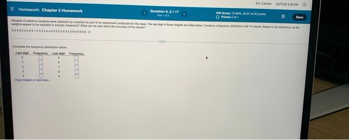 Solved Es Canon/MO Homework: Chapter 2 Homework Question 8, | Chegg.com