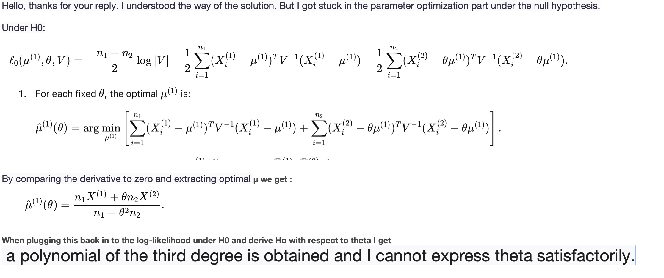 Solved By ﻿comparing the derivative to ﻿zero and extracting | Chegg.com