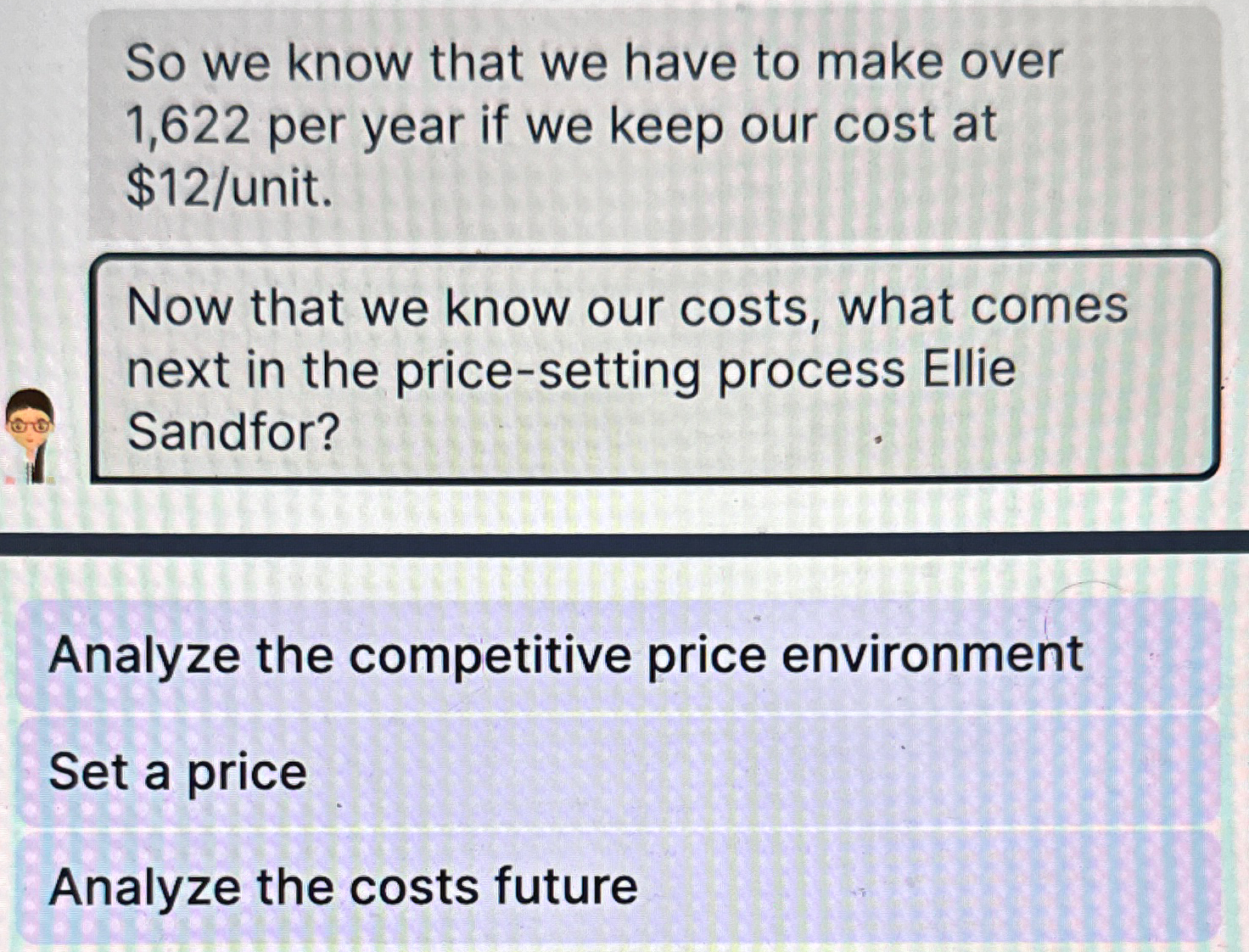 Solved So we know that we have to make over 1,622 ﻿per year | Chegg.com