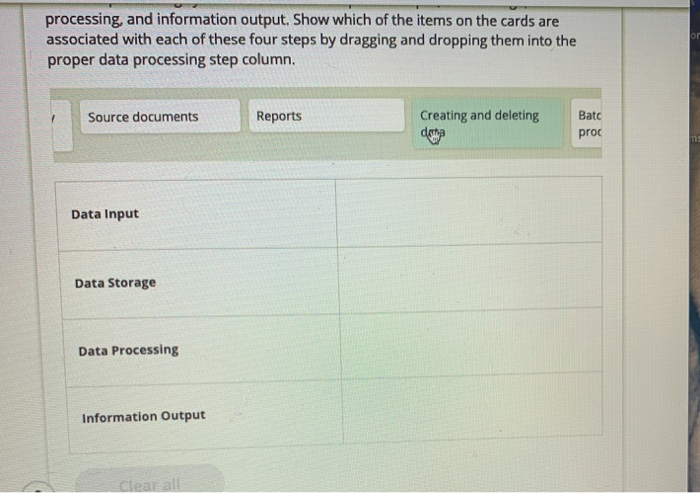 Solved Updating Or Retrieving Stored Data Database Chart Of 5134