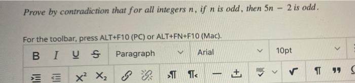 Solved Prove by contradiction that for all integers n, if n | Chegg.com
