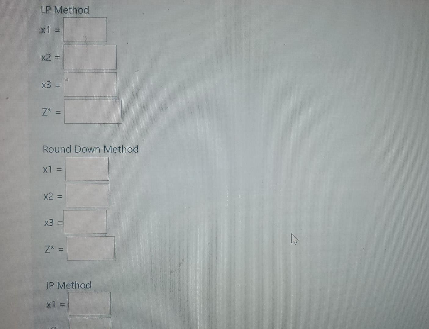 Solved Solve the following model using linear programming | Chegg.com
