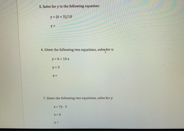 Solved Use the following graph to answer questions 1 through | Chegg.com