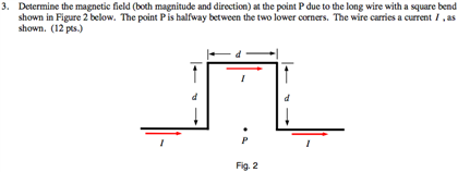 Solved Determine the magnetic field (both magnitude and | Chegg.com