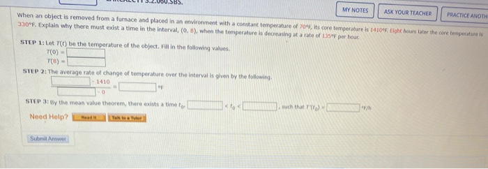 Solved When an object is removed from a furnace and placed | Chegg.com