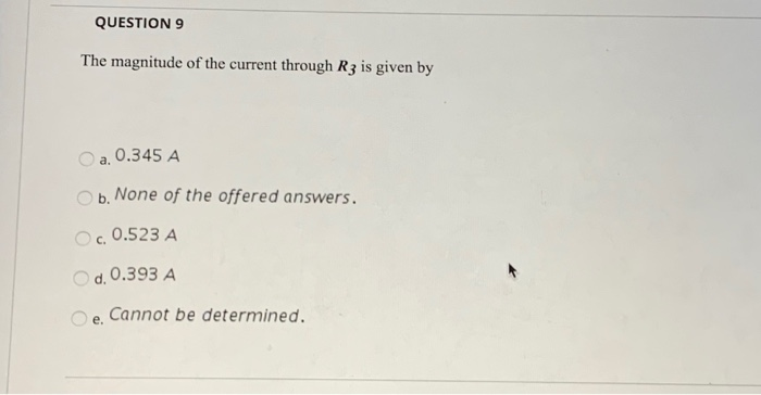 Solved Question Completion Sta QUESTION 2 Questions 2 - 9 | Chegg.com