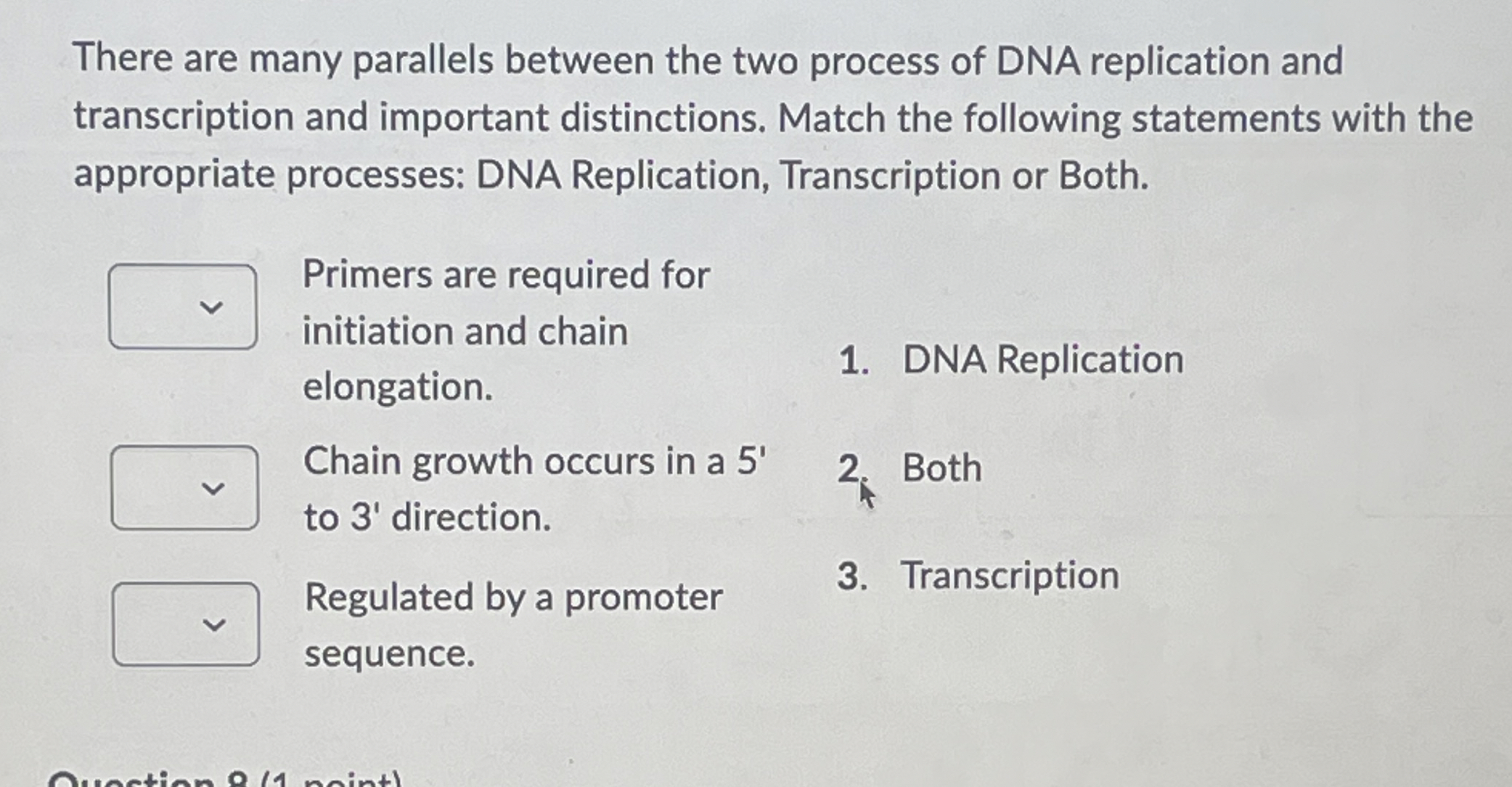 High Quality SOLUTION There are many parallels between the two process of | Chegg.com