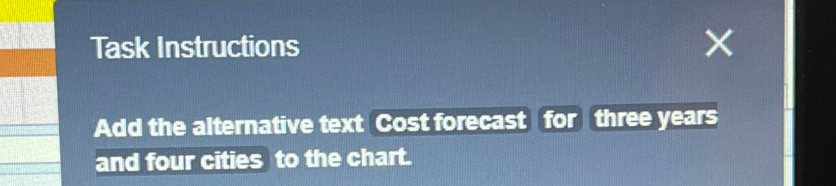 Solved Task Instructionsadd The Alternative Text Cost