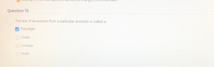 Solved The the of deosdents from a particular ancestor is | Chegg.com