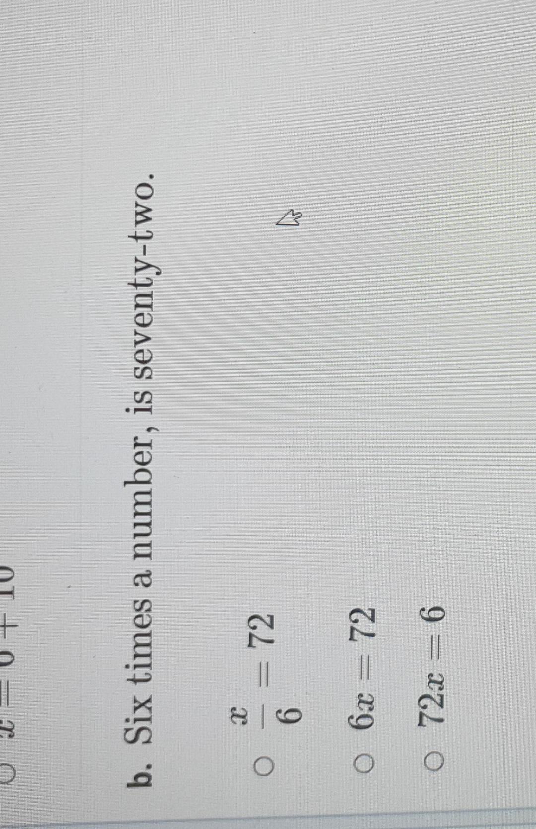 Solved Write the algebraic expression for the following: a. | Chegg.com