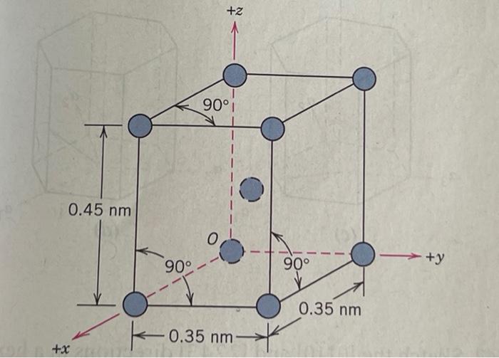 Solved 3.52 Consider the reduced-sphere unit cell shown in | Chegg.com