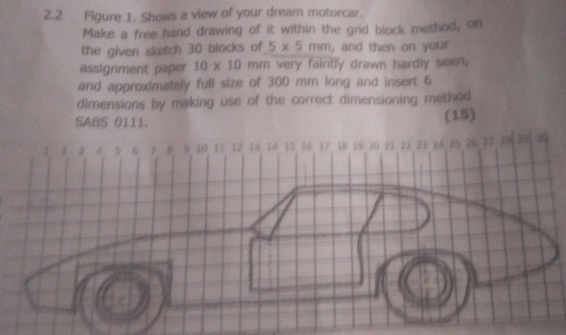 (2. Figure 1. Shows a view of your dream motorcar. | Chegg.com