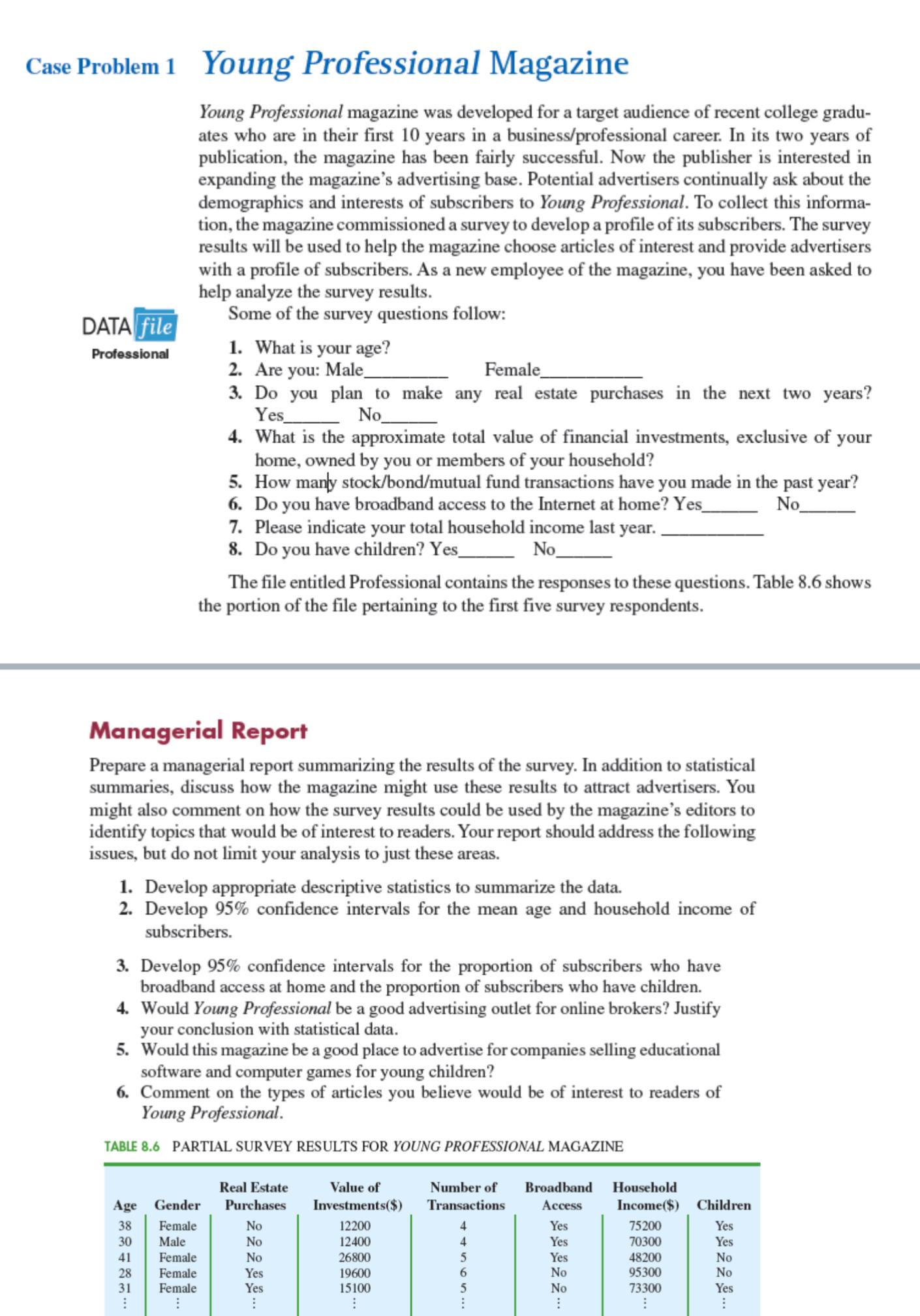 Solved Use excel to finish this case study. | Chegg.com