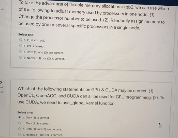 Solved Which of the following statements of message passing | Chegg.com