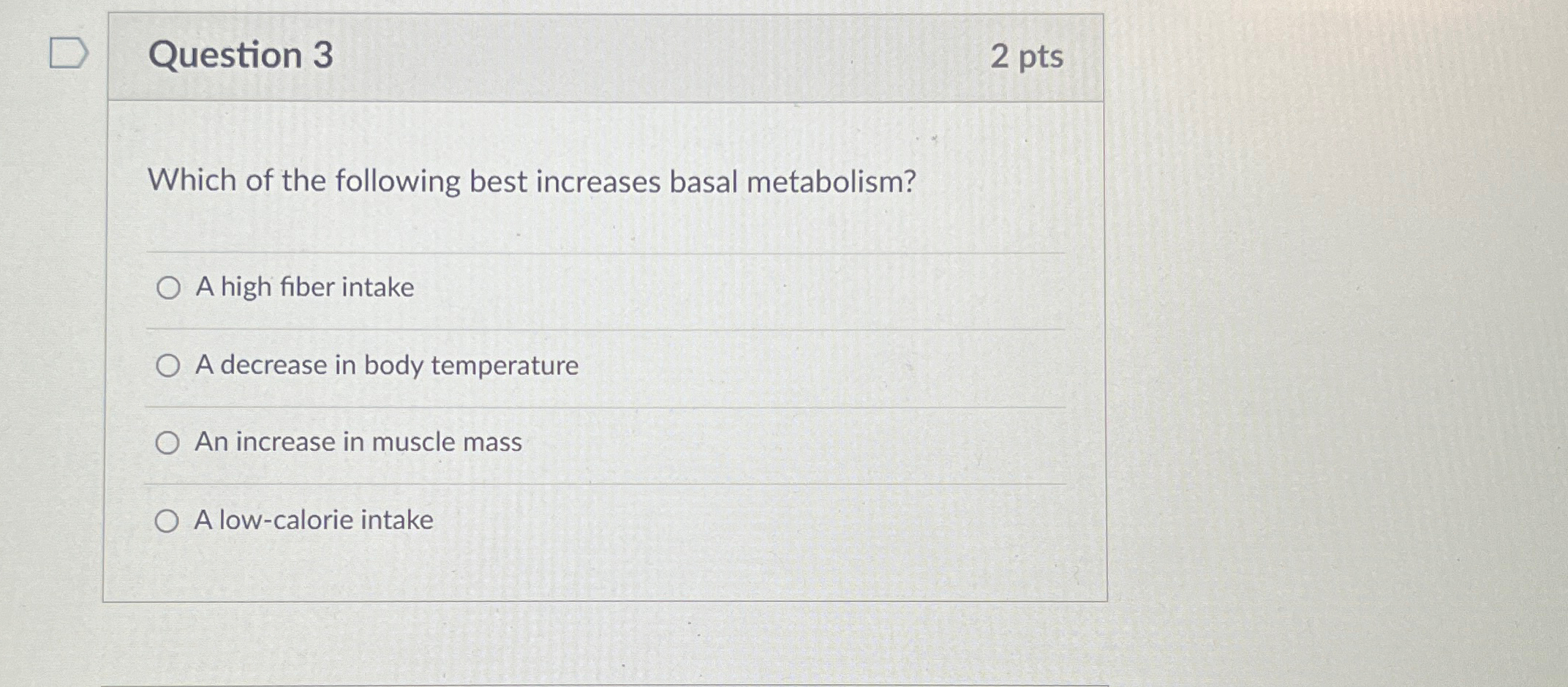 Solved Question 32 ﻿ptsWhich of the following best increases | Chegg.com
