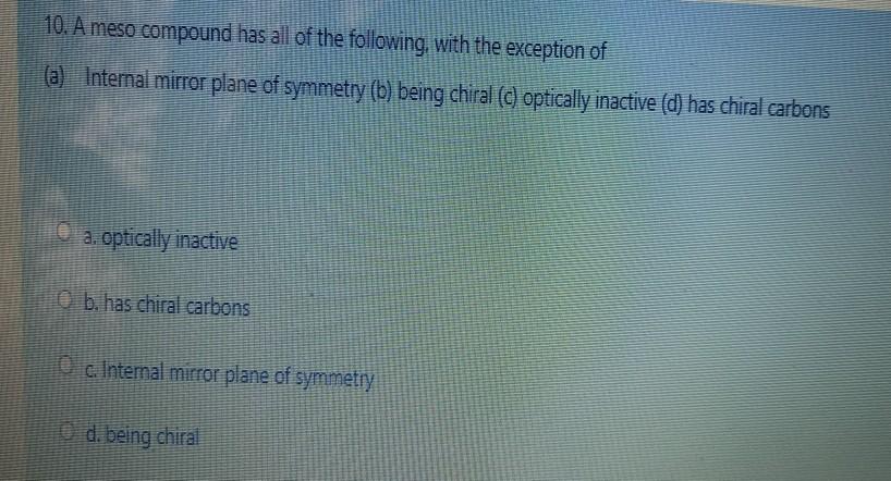 Solved 3. A dextrorotatory compound is one that rotates the | Chegg.com
