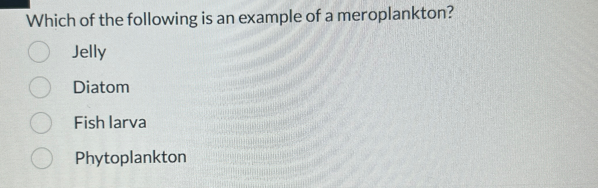 Solved Which of the following is an example of a | Chegg.com