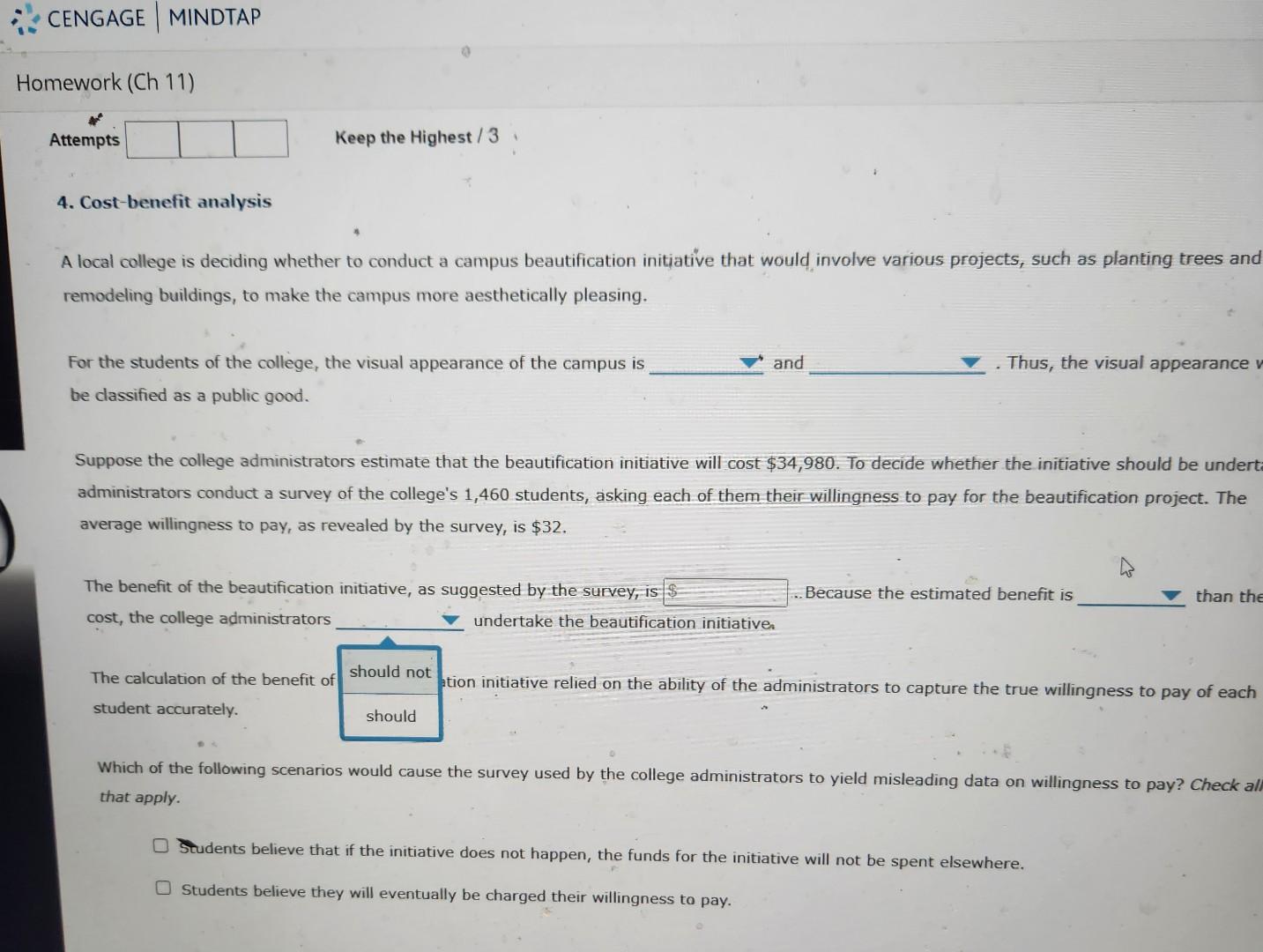 Solved the first blank, the options are no rival and rival. | Chegg.com