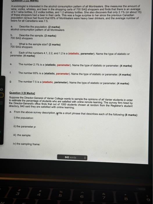 Solved QM Class Data Set Question 1 [25 Marks] Answer the | Chegg.com