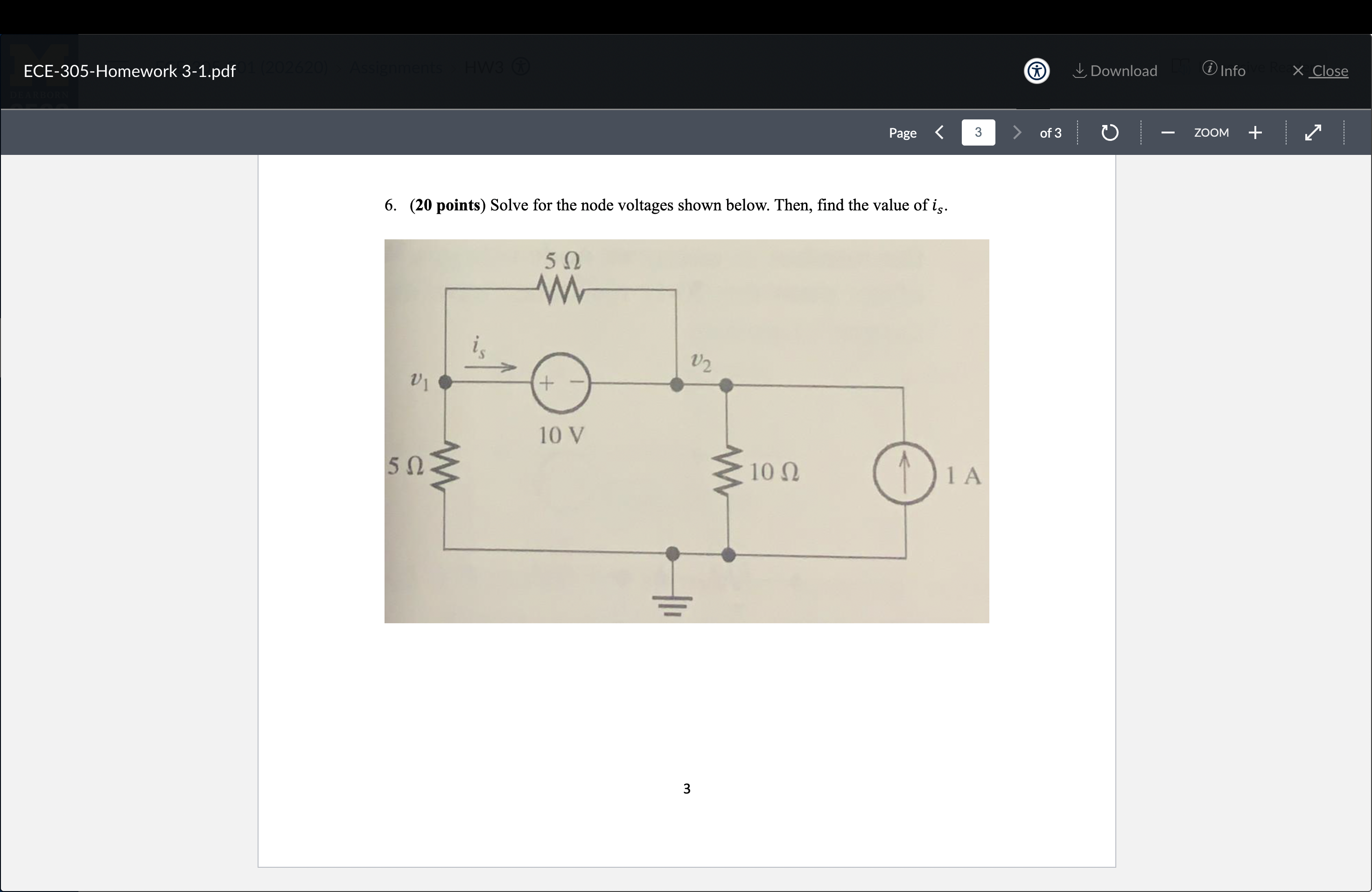 Solved ECE-305-Homework 3-1.pdf Download Info Close Page 3 | Chegg.com