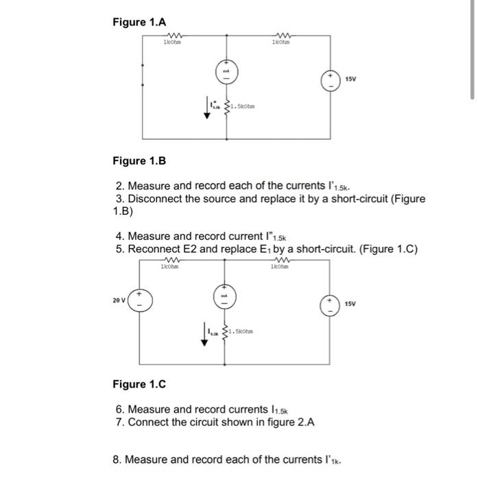 Solved SUPERPOSITION THOEREM Laboratory Exercise No. | Chegg.com