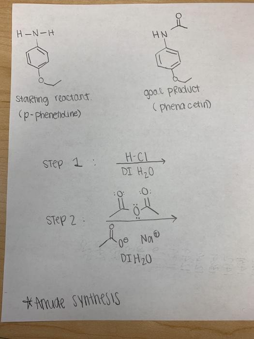 Solved Using amide synthesis: please give the full mechanism | Chegg.com