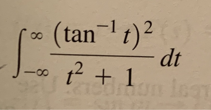 Solved poo (tan! 1)2 -1-00 ²+1 | Chegg.com