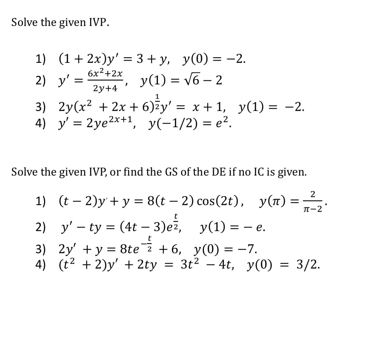 Please write all answers out properly | Chegg.com