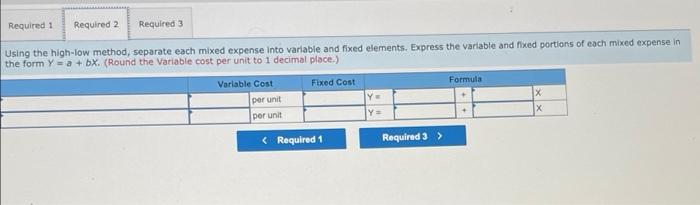 Solved Problem 6A-7 (Algo) Cost Behavior: High-Low Method: | Chegg.com