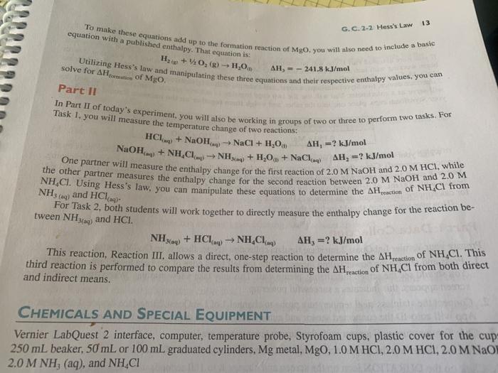 Solved How to i calculate delta h rxn for the 3 reactions | Chegg.com