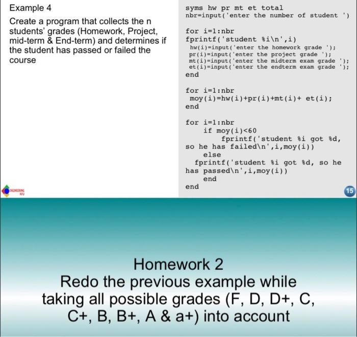Solved please solve my homework(2) like example 4 ( i want | Chegg.com