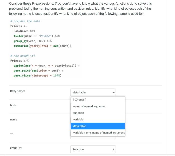 Solved 1.The following code statement is incorrect. Write | Chegg.com