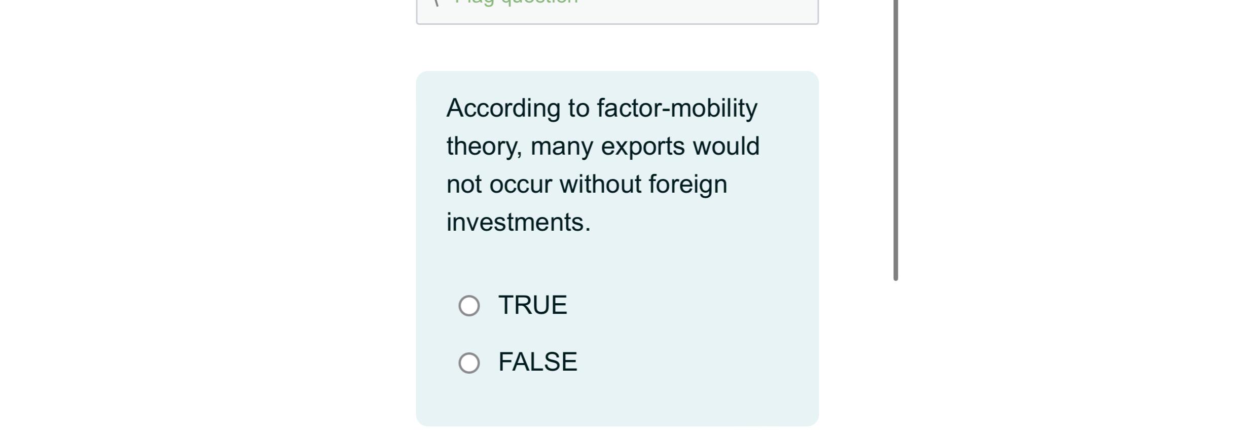 Solved According to factor-mobility theory, many exports | Chegg.com