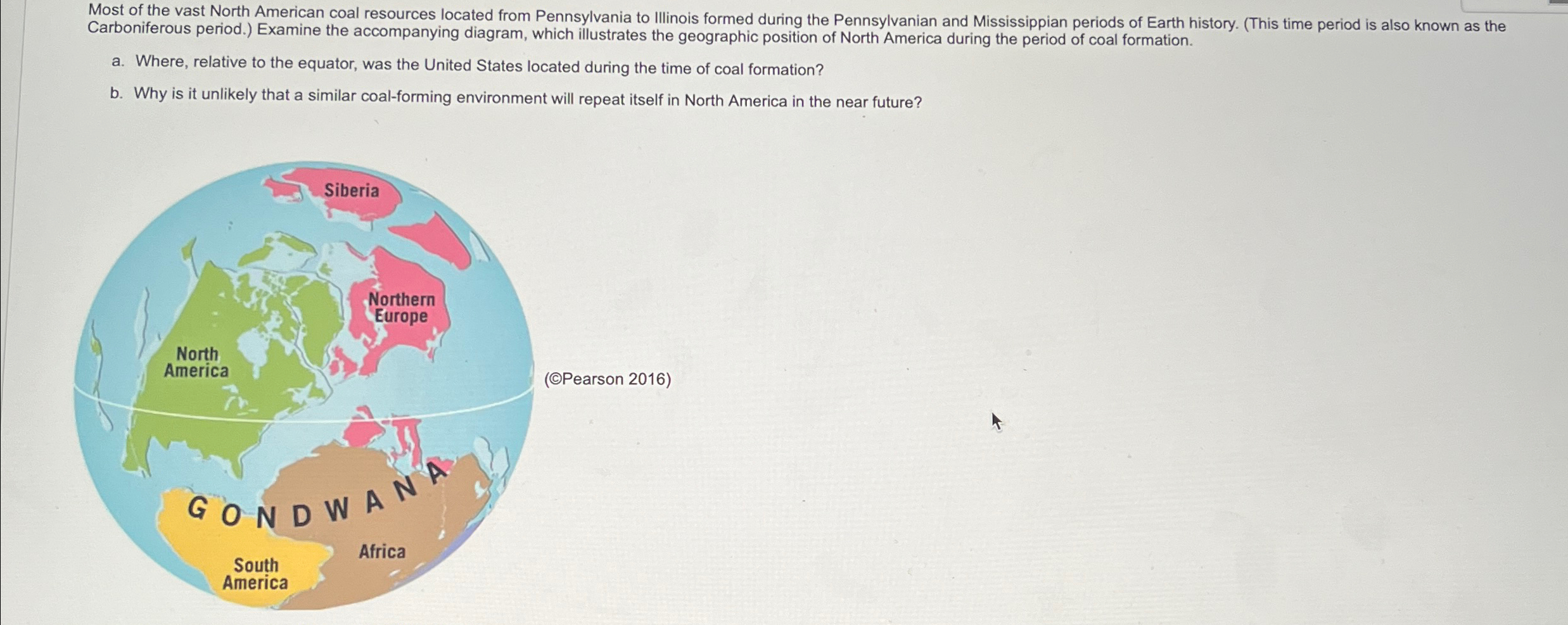 Solved Most of the vast North American coal resources | Chegg.com