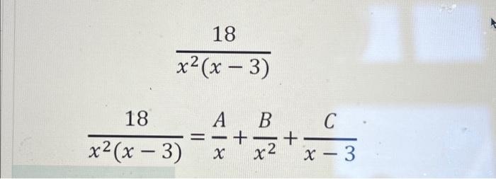 Solved use the partial fraction decomposition to simplify | Chegg.com