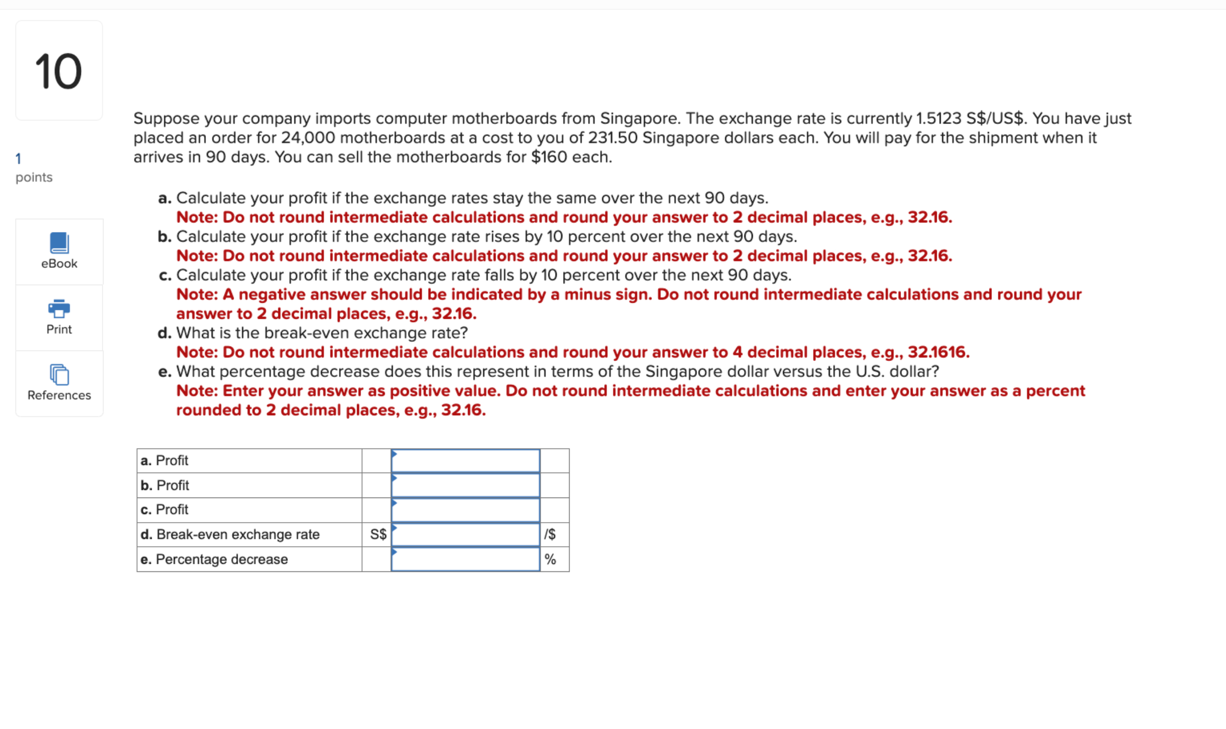 Solved Suppose your company imports computer motherboards | Chegg.com