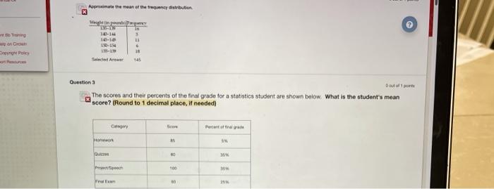 Solved Approximate the mean of the region Waught in un top | Chegg.com