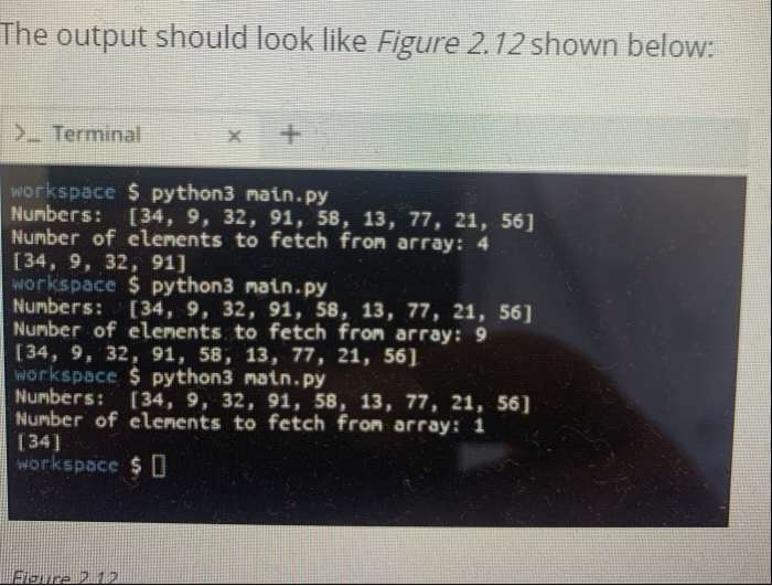 Solved Steps for Completion 1. Go to your main.py file. 2. | Chegg.com