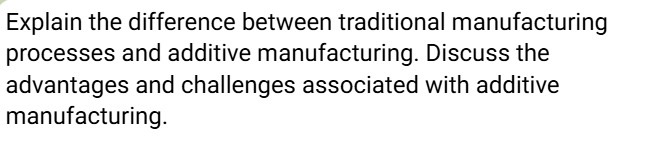 Solved Explain the difference between traditional | Chegg.com