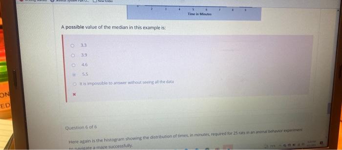 Solved Here again is the histogram showing the distribution | Chegg.com