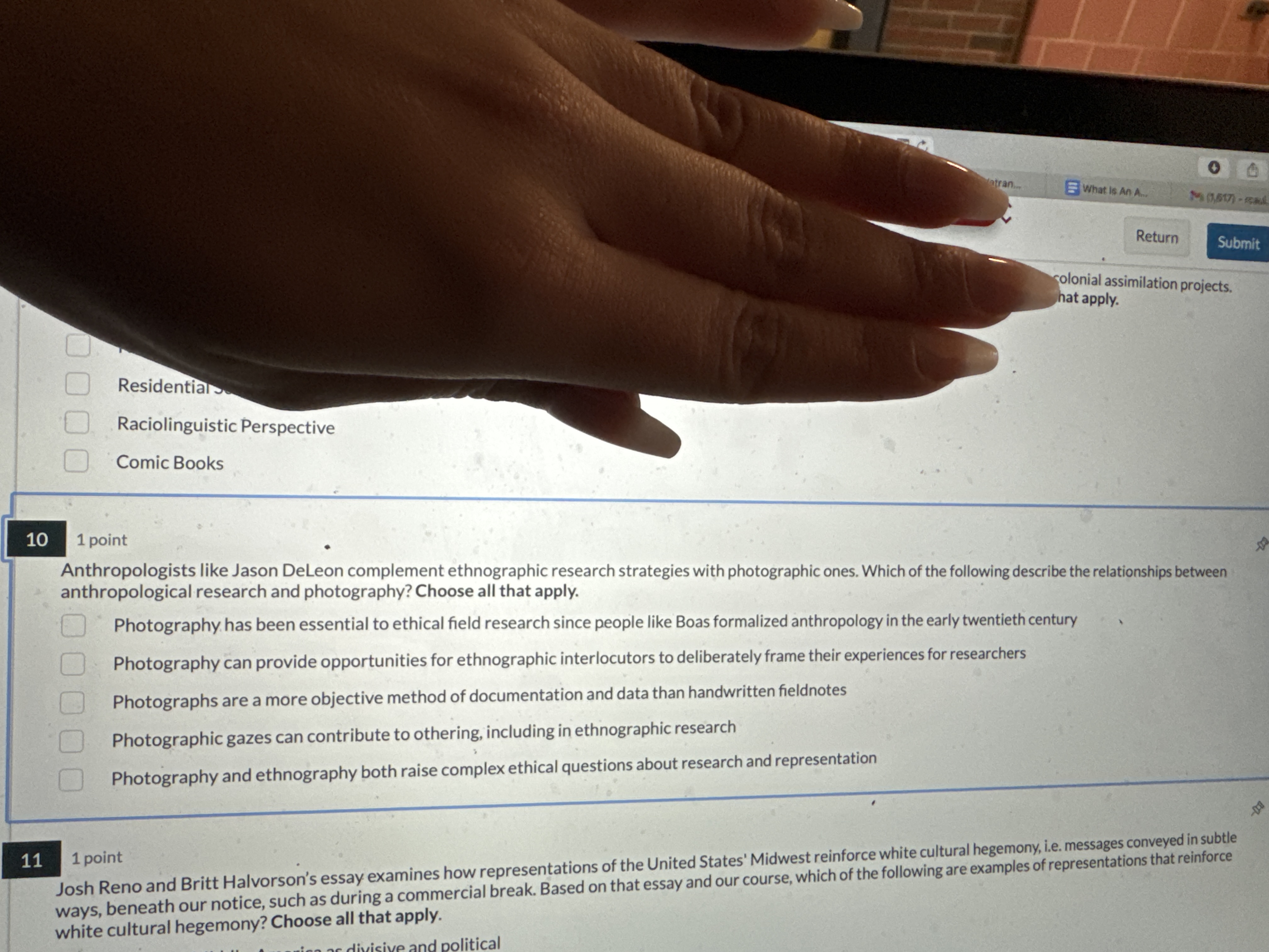 Solved Anthropologists like Jason DeLeon complement | Chegg.com